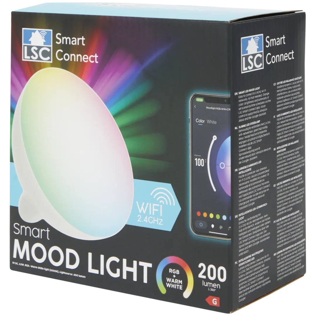 LSC Smart Connect sfeerlamp Wit Plastic | Action BE