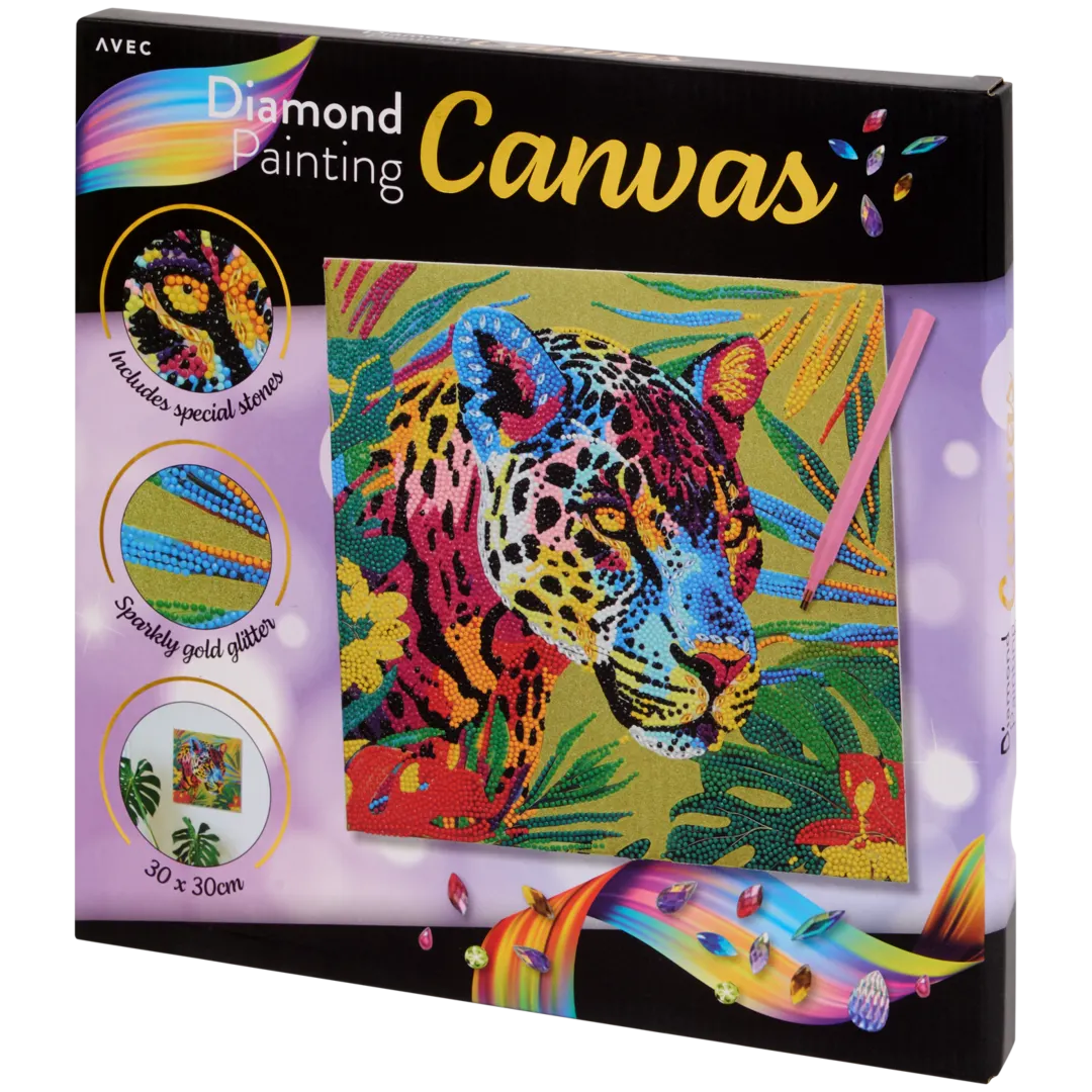Peinture diamant toile Avec | Action FR