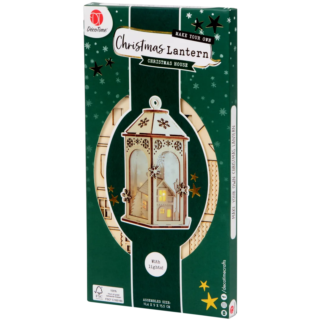 Kit créatif lanterne de Noël Color Effect | Action FR