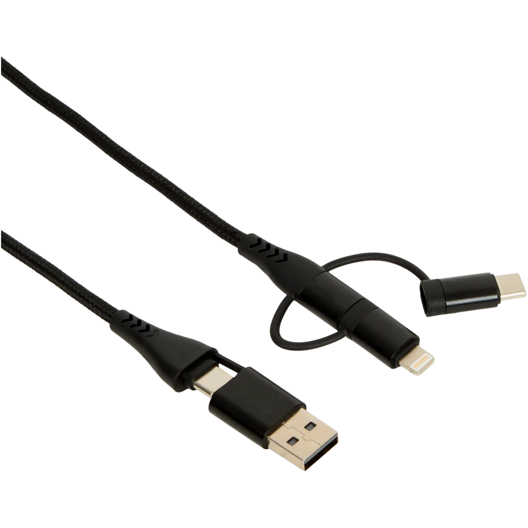 Sologic 6-in-1 laad- en datakabel 2 m | Action NL