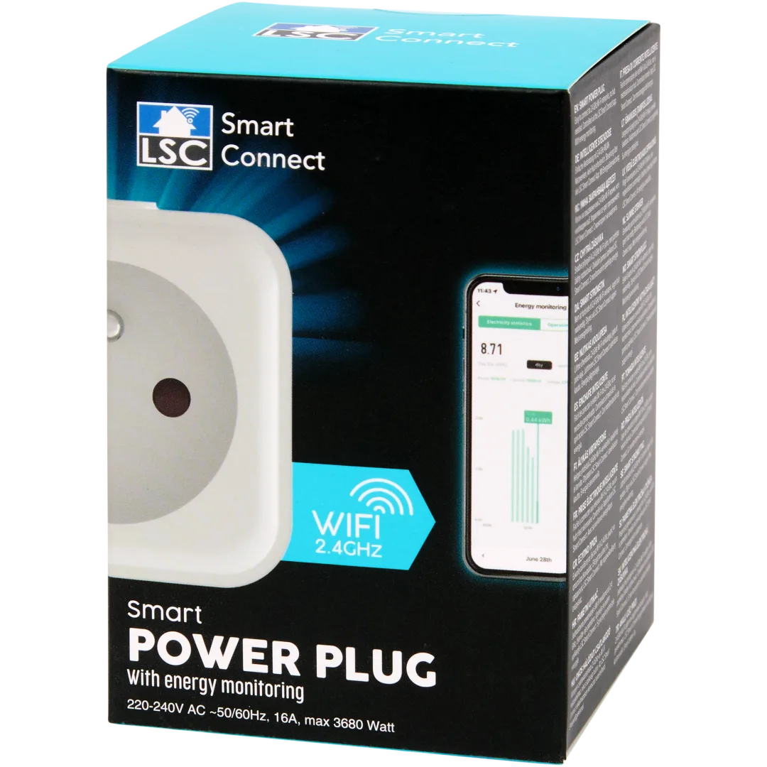 LSC Smart Connect slimme stekker met energiemonitor | Action BE