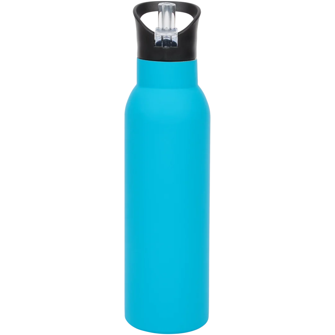 RVS drinkfles met rietje 500 ml | Action NL