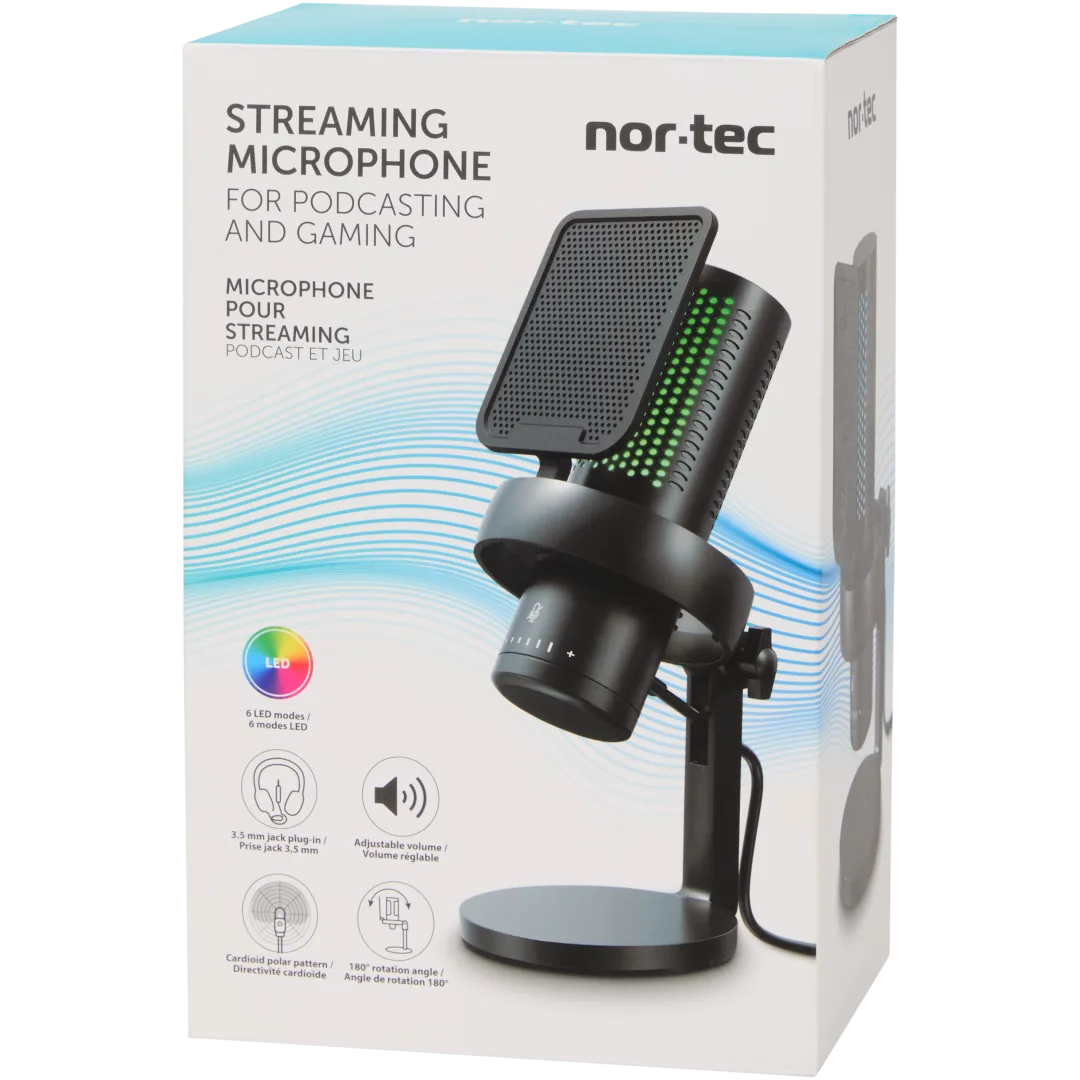 Microfon pentru streaming Nor-Tec | Action RO
