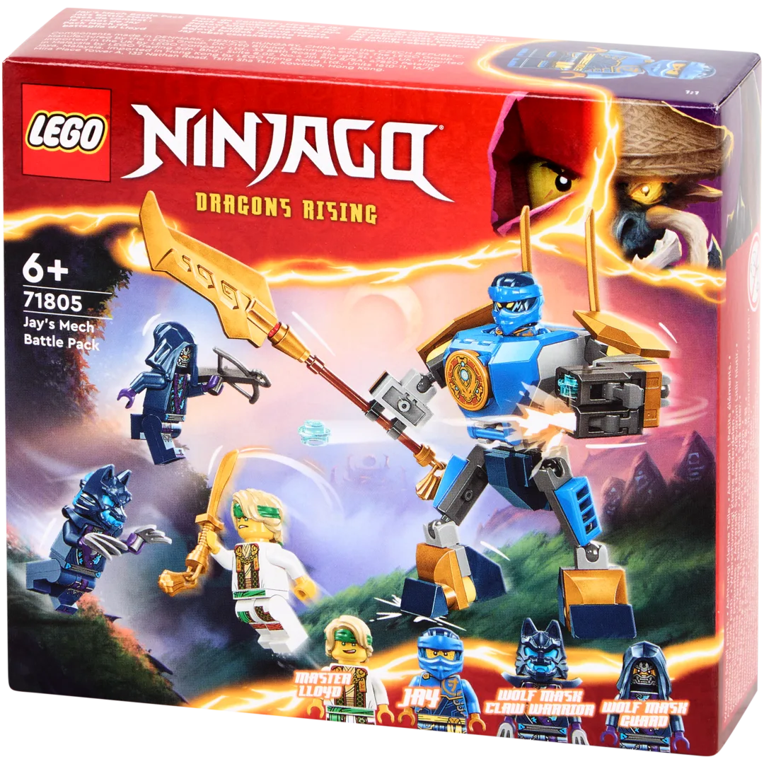 LEGO Ninjago Pack de combat : le robot de Jay Dès 6 ans | Action LU