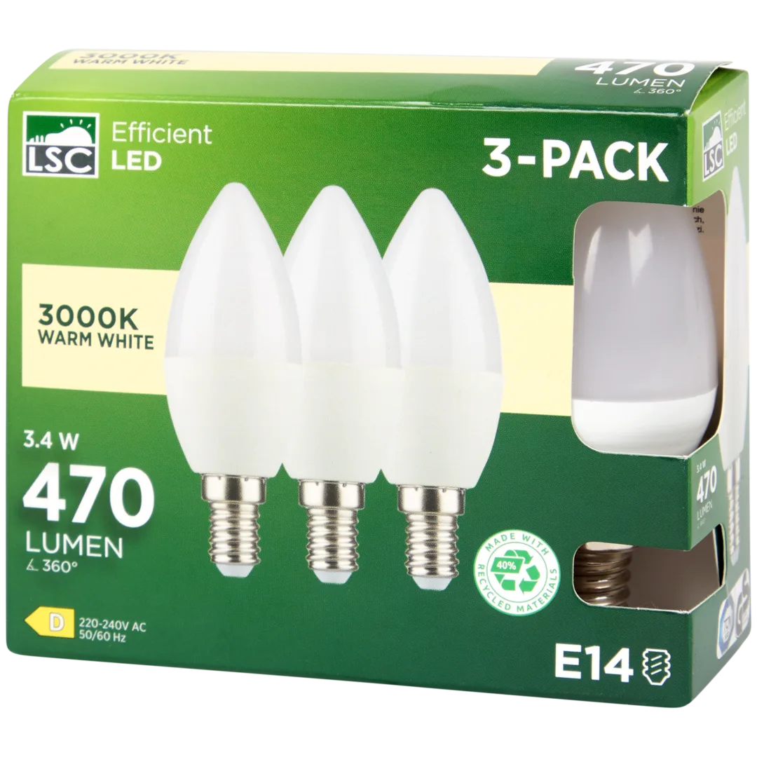 LSC ledlampen 3.4 watt 470 lm | Action NL