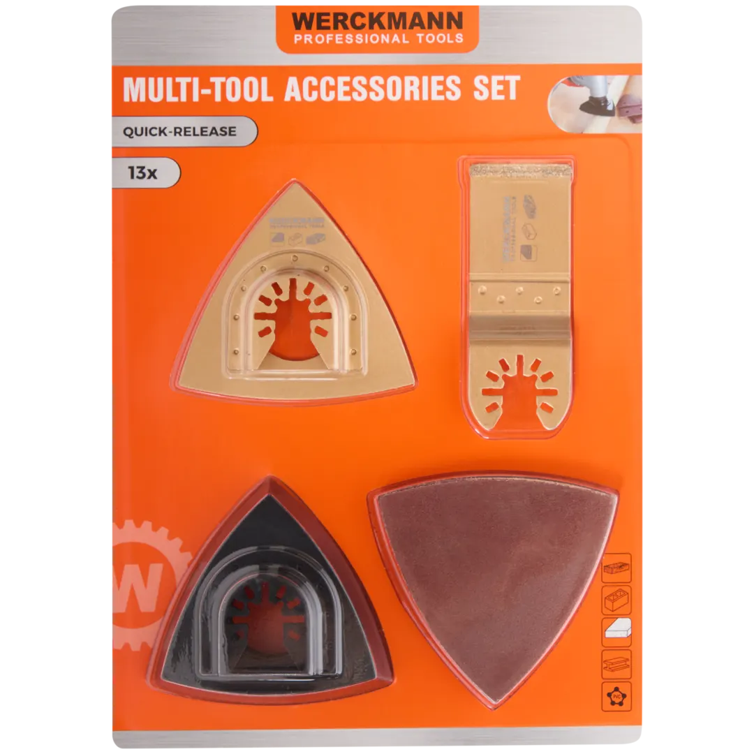 Werckmann multitool zaagbladenset | Action BE