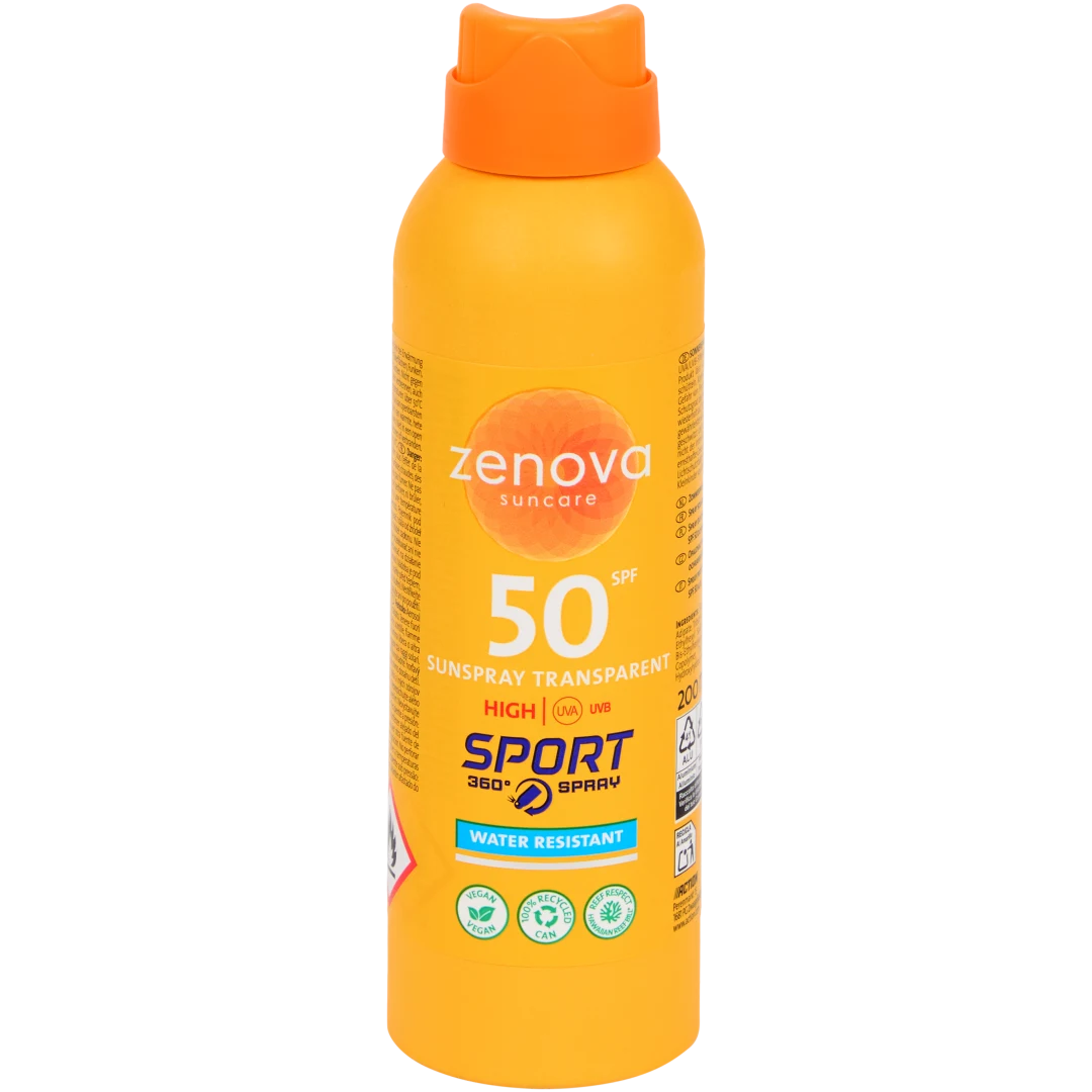 Zenova zonnespray Sport SPF 50 | Action BE