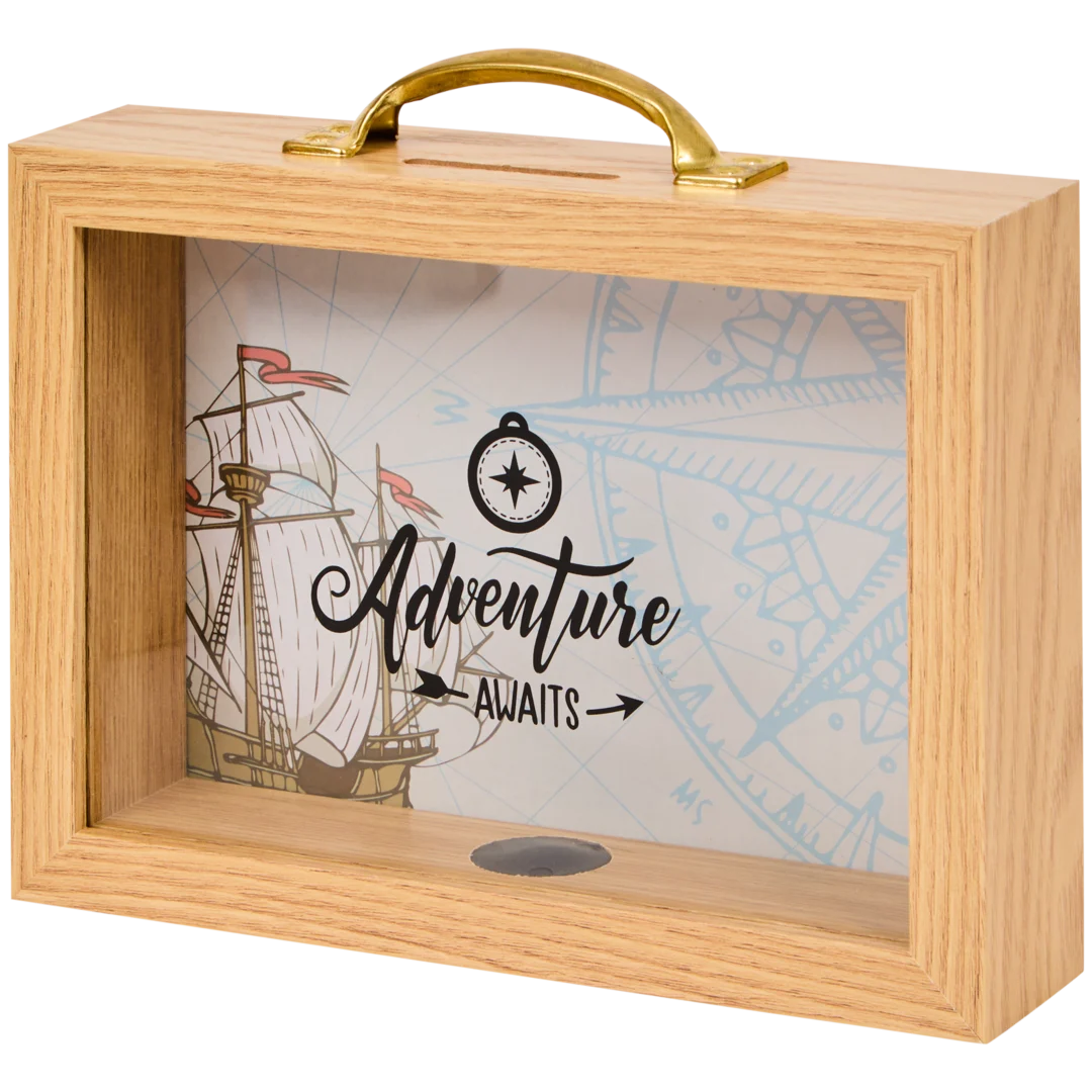 Houten spaarpot | Action BE