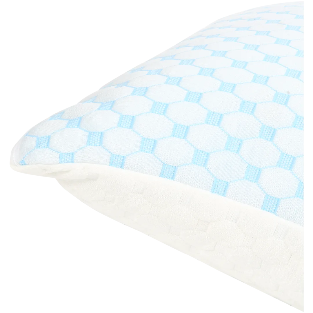 Oreiller double face en mousse à mémoire de forme my wonder 50 x 60 cm ...