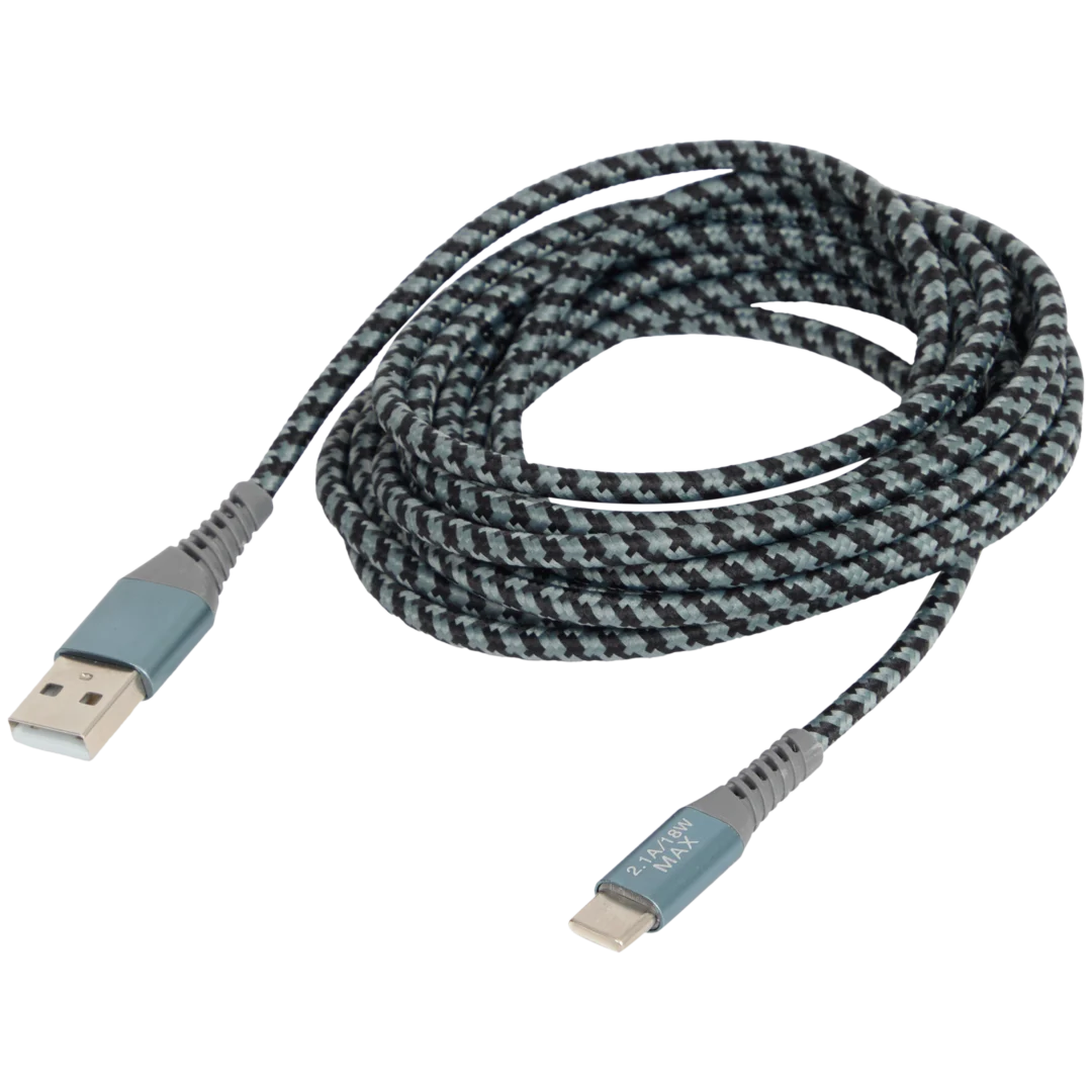 Câble de charge et de données Sologic USB-C 3 m | Action BE