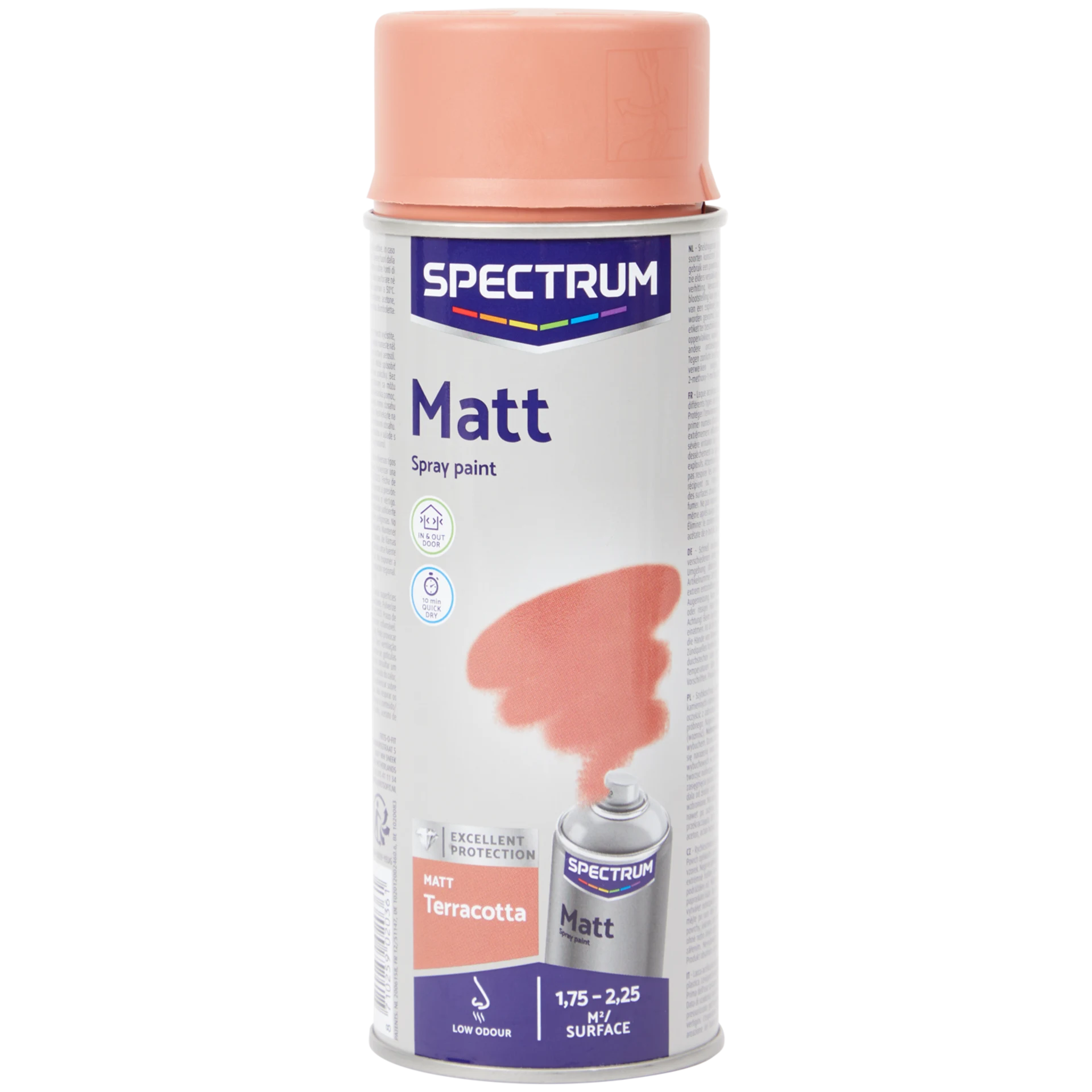 Farba w sprayu z wysokim połyskiem Spectrum Złota Żółty 400 ml | Action PL