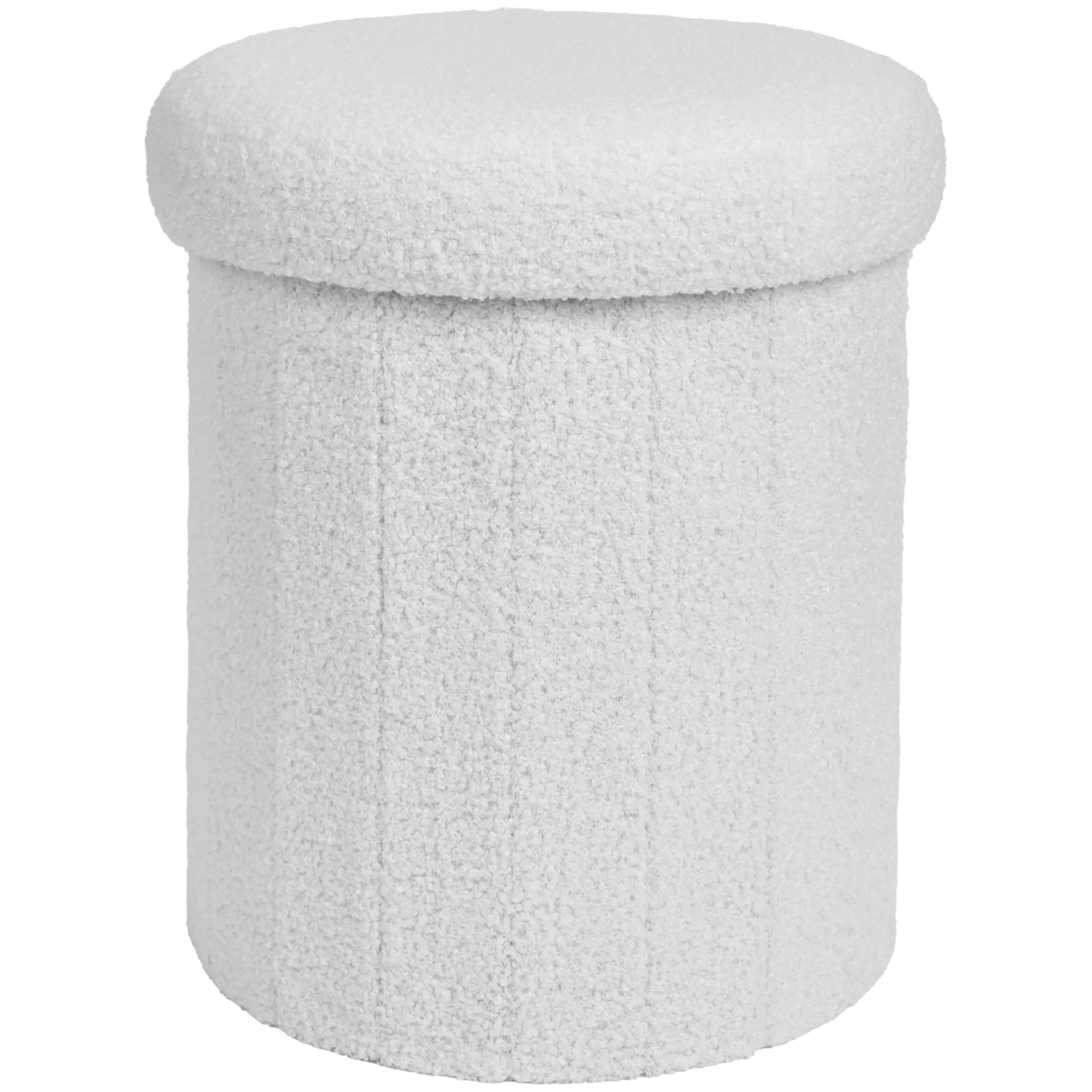 XL Stauraumhocker mit Teddystoff | Action DE