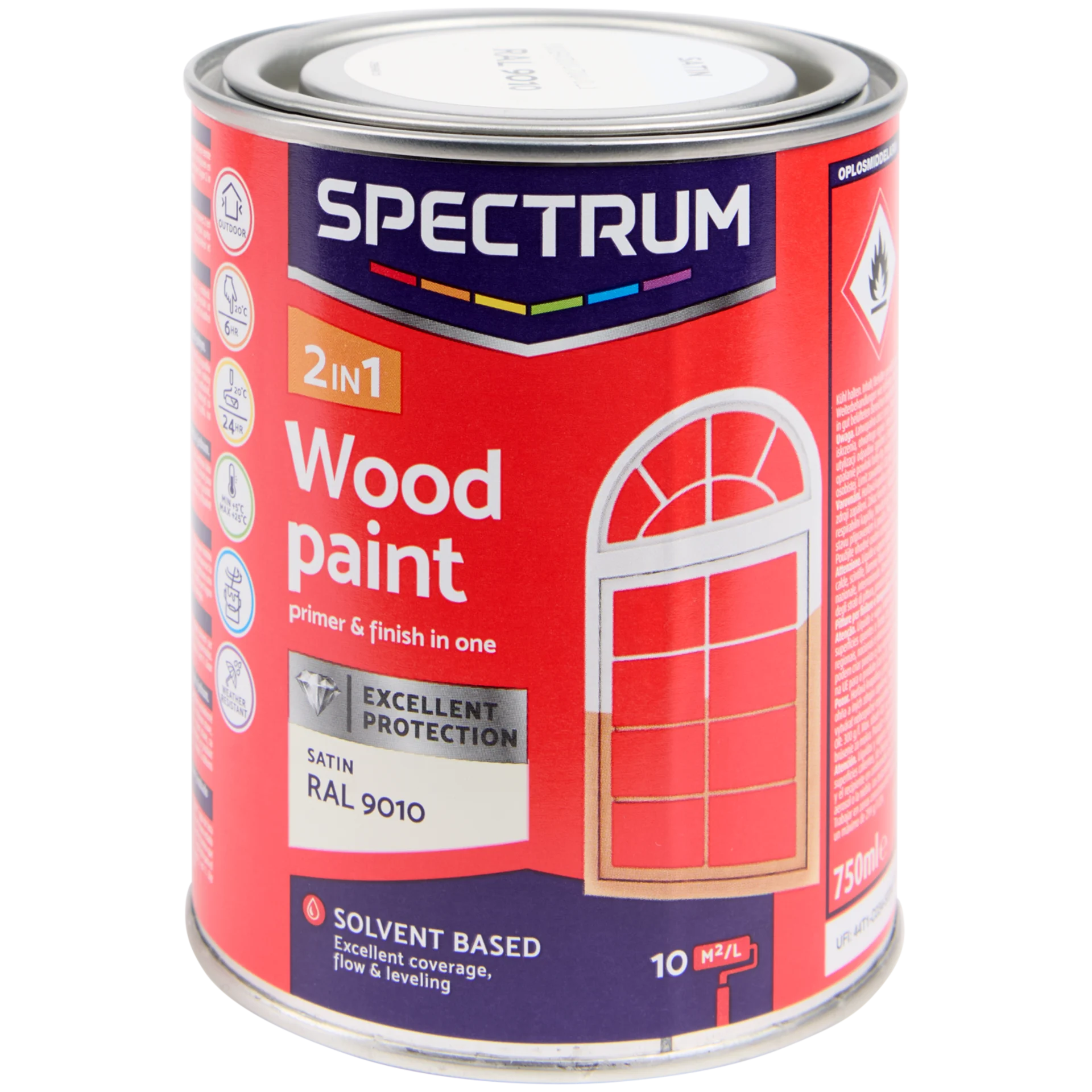 Vernis mat Spectrum Transparent Transparant 750 ml | Action FR