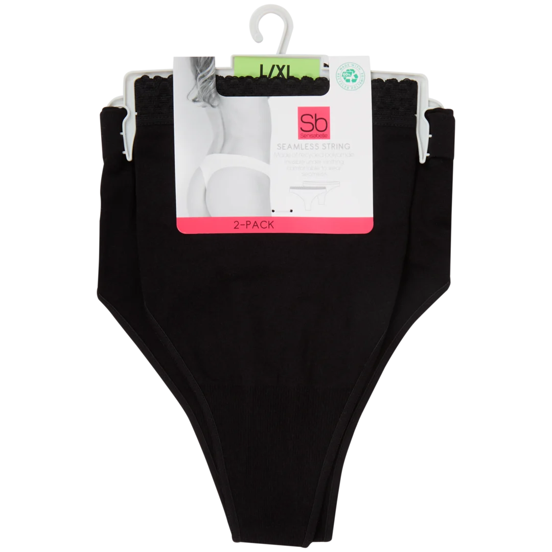 Sensabelle seamless strings Vrouw 2 Stuks | Action NL