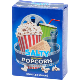 Magnetron popcorn zout – 3-pack | Action NL