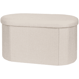 Hocker mit Stauraum – 39,5 x 71 x 38,5 cm, Weiß | Action AT