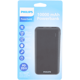 Philips powerbank – 37W, 3.7V, Zwart | Action NL