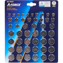 Piles boutons A-Force 1 Pièces | Action FR