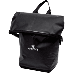 Walfort waterproof fietstas – 40 x 13 x 50 cm, Zwart | Action NL