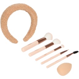 Pinceaux de maquillage avec bandeau et éponge Belluto Accessories ...