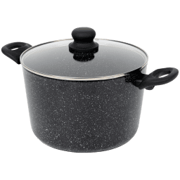 Marmite à soupe Ceramic Marble – Ø 24 cm, Noir | Action FR