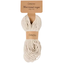 Hobby Flora macramé-touw Beige | Action NL