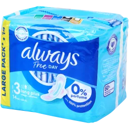 Podpaski Always Free Day Long Plus 14 szt. | Action PL